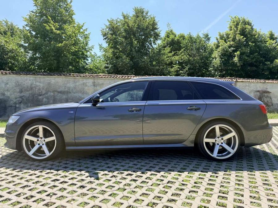 Pelēks Audi A6 2012 Kauņa, ar dzinēja tilpumu 2.97 L un nobraukumu 348 tūkst. km par 7650 €, foto 4 vietnē AUTOMOTO.COM.LV