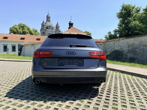 Pelēks Audi A6 2012 Kauņa, ar dzinēja tilpumu 2.97 L un nobraukumu 348 tūkst. km par 7650 €, foto 5 vietnē AUTOMOTO.COM.LV