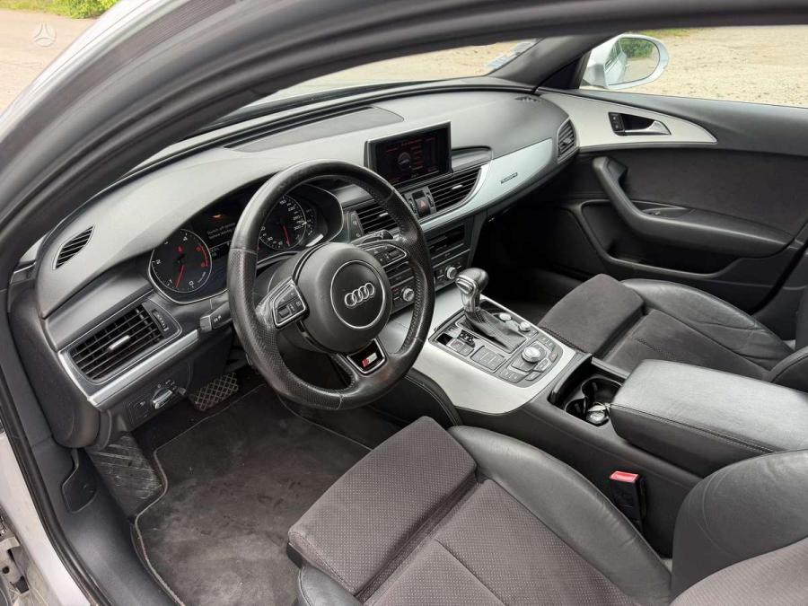 Grey Audi A6 2012 in Kaunas, with an engine capacity of 2.97 L and mileage of 218 thousand km for 8300 €, photo 18 on AUTOMOTO.COM.LV