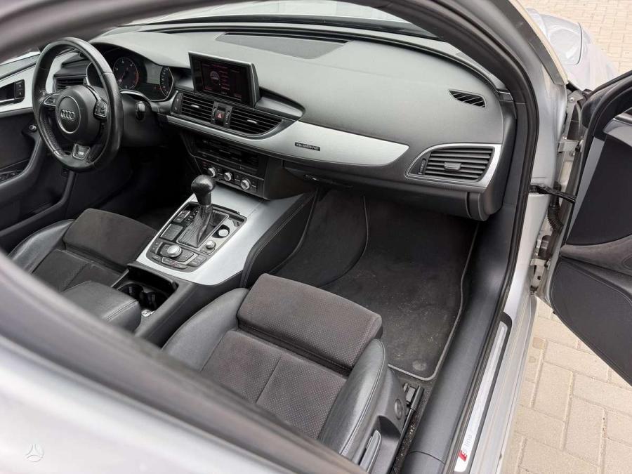 Grey Audi A6 2012 in Kaunas, with an engine capacity of 2.97 L and mileage of 218 thousand km for 8300 €, photo 19 on AUTOMOTO.COM.LV