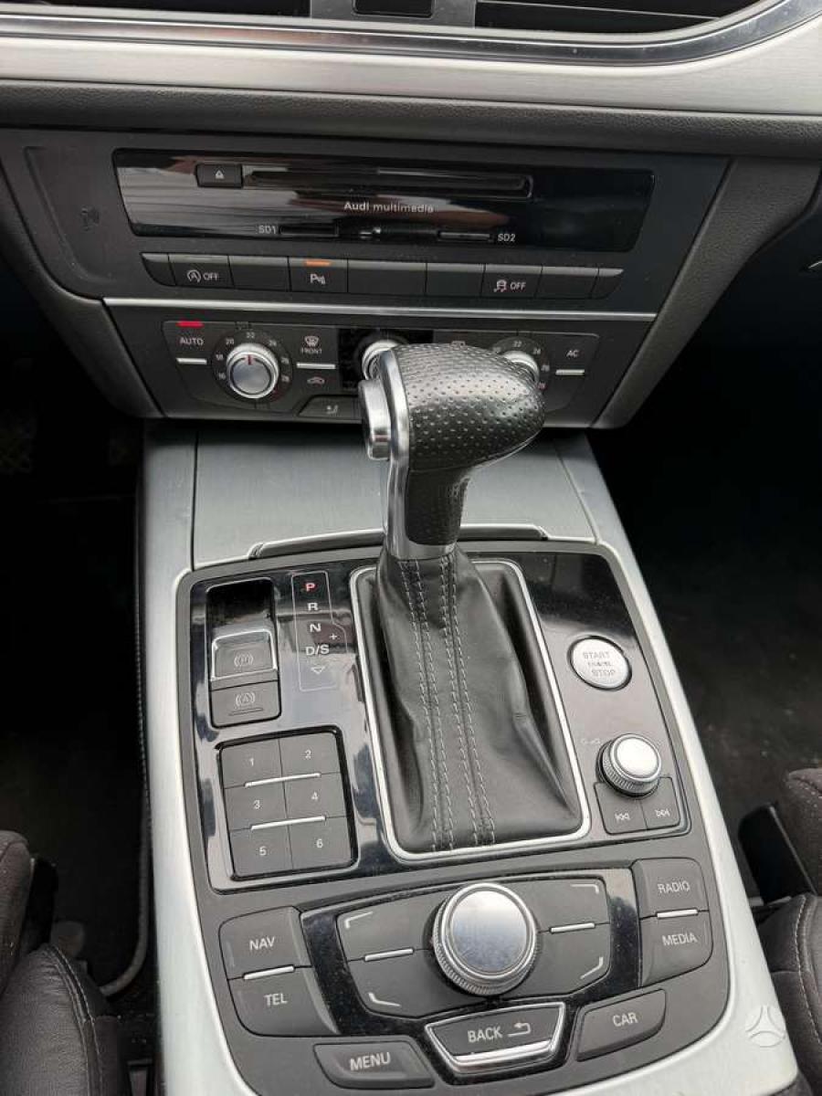 Grey Audi A6 2012 in Kaunas, with an engine capacity of 2.97 L and mileage of 218 thousand km for 8300 €, photo 21 on AUTOMOTO.COM.LV
