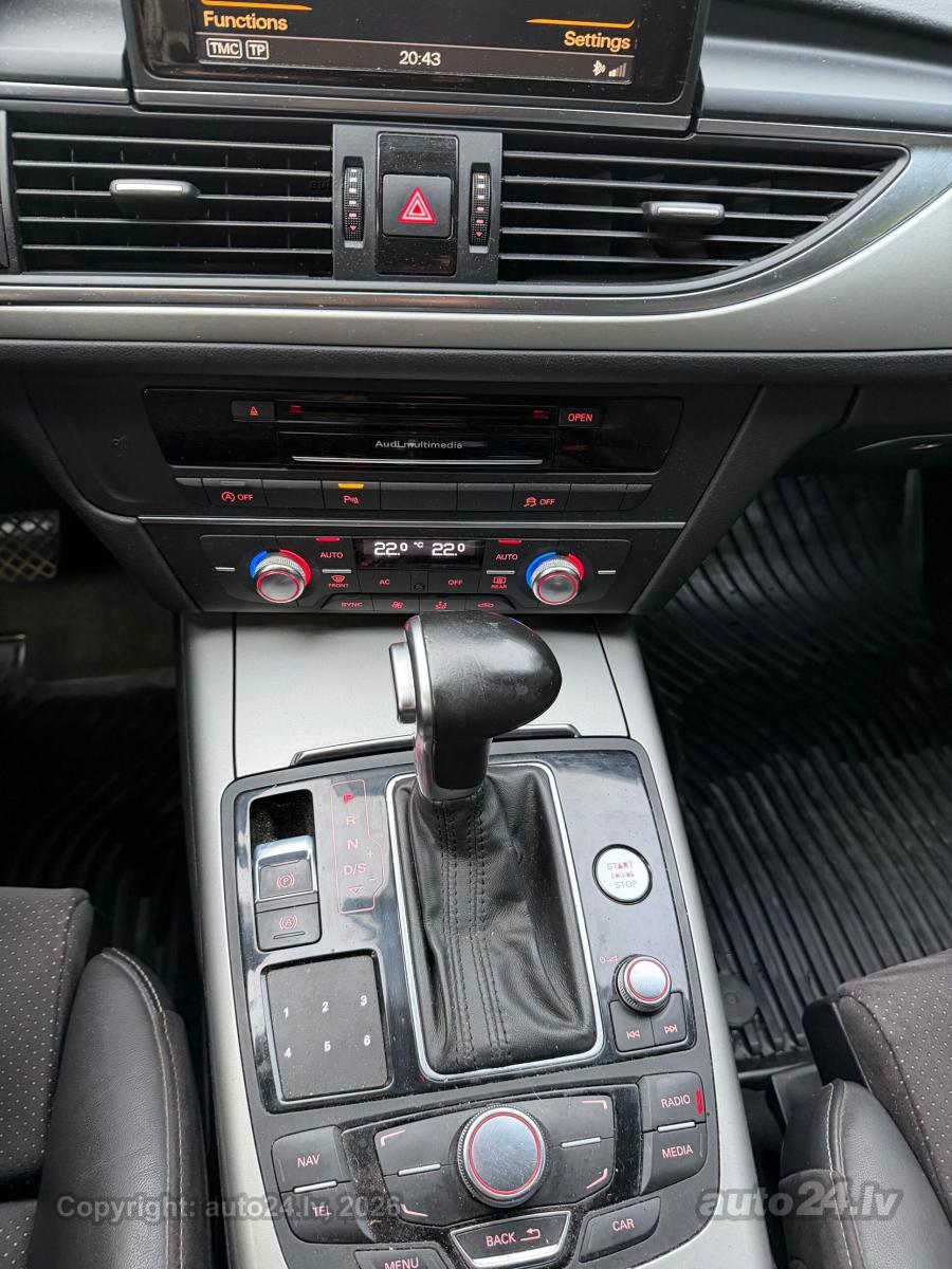 Grey Audi A6 2012 in Tallinn, with an engine capacity of 3.00 L and mileage of 0 thousand km for 9999 €, photo 9 on AUTOMOTO.COM.LV