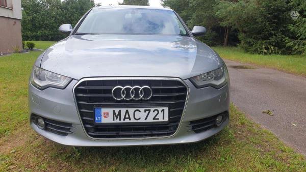 Grey Audi A6 2012 in Elektrenai, with an engine capacity of 1.97 L and mileage of 232 thousand km for 8200 €, photo 4 on AUTOMOTO.COM.LV