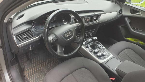 Grey Audi A6 2012 in Elektrenai, with an engine capacity of 1.97 L and mileage of 232 thousand km for 8200 €, photo 5 on AUTOMOTO.COM.LV