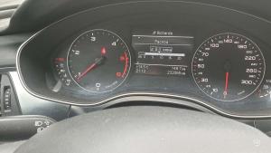 Grey Audi A6 2012 in Elektrenai, with an engine capacity of 1.97 L and mileage of 232 thousand km for 8200 €, photo 7 on AUTOMOTO.COM.LV