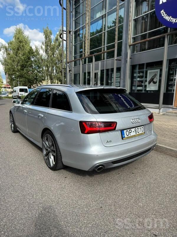 Grey Audi A6 2012 in Riga, with an engine capacity of 3.00 L and mileage of 0 thousand km for 10500 €, photo 2 on AUTOMOTO.COM.LV