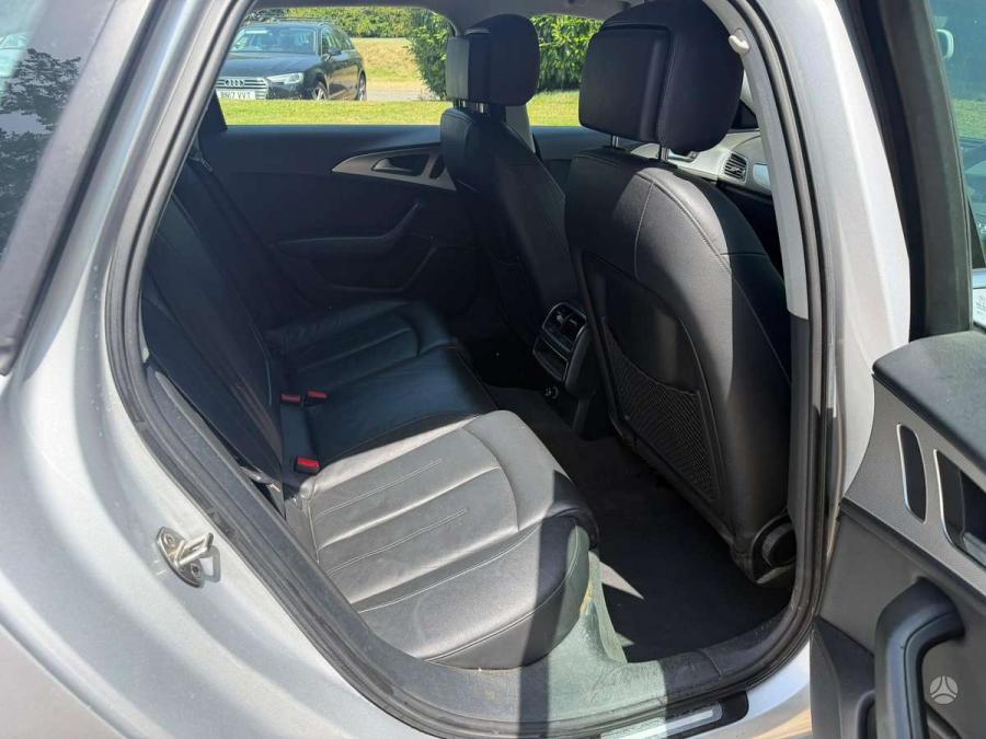 Pelēks Audi A6 2012 Marijampole, ar dzinēja tilpumu 1.97 L un nobraukumu 170 tūkst. km par 3250 €, foto 14 vietnē AUTOMOTO.COM.LV