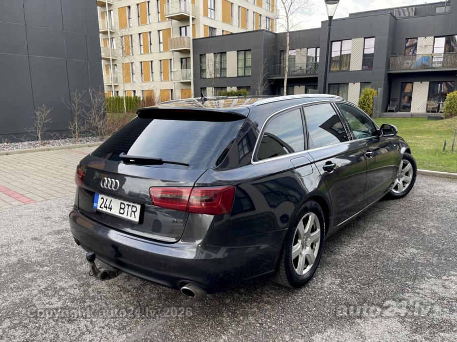 Grey Audi A6 2012 in Tartu, with an engine capacity of 3.00 L and mileage of 290 thousand km for 8990 €, photo 4 on AUTOMOTO.COM.LV