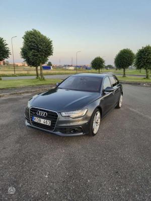 Pelēks Audi A6 2012 Kauņa, ar dzinēja tilpumu 2.97 L un nobraukumu 315 tūkst. km par 12900 €, foto  vietnē AUTOMOTO.COM.LV