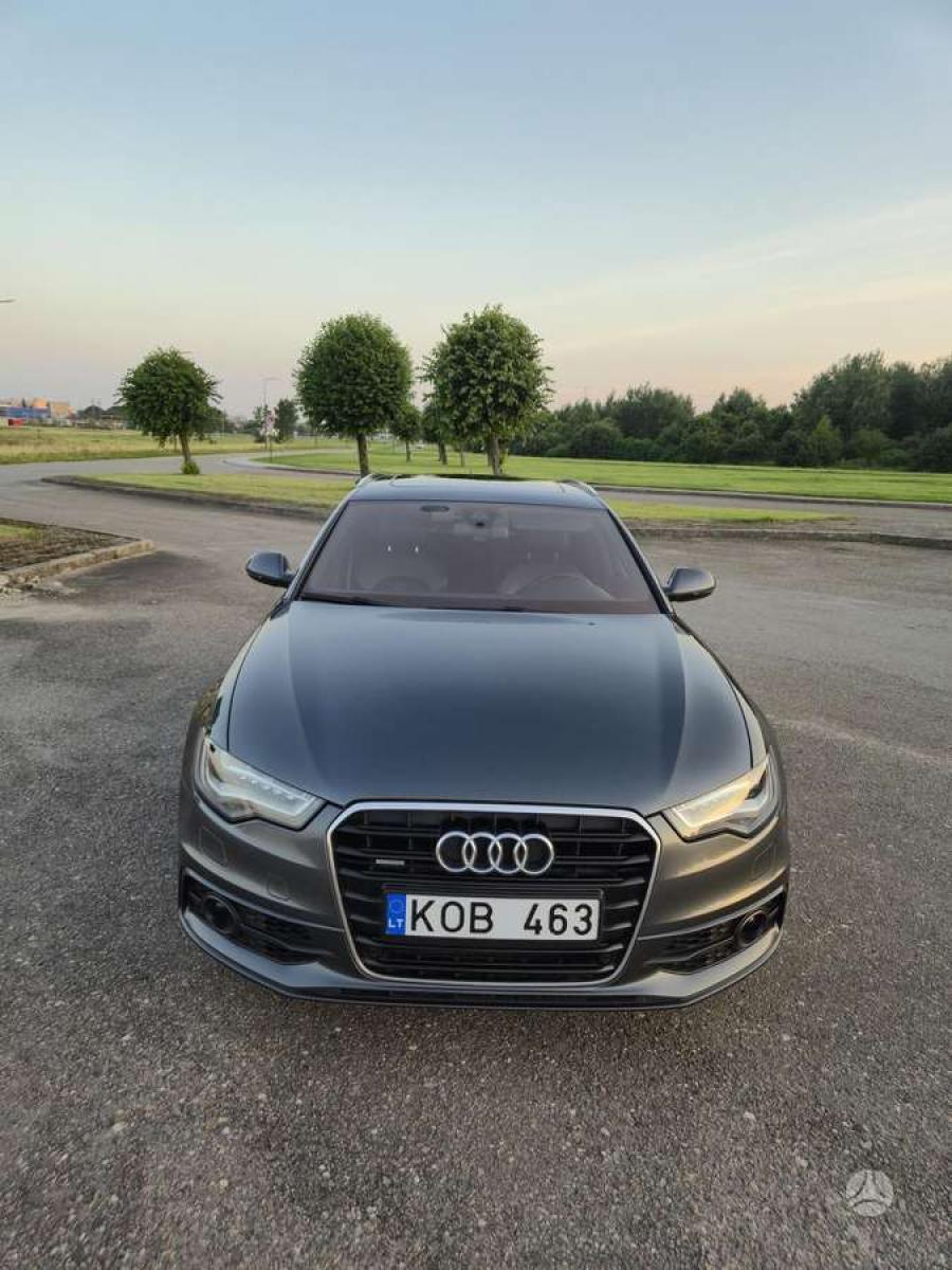 Pelēks Audi A6 2012 Kauņa, ar dzinēja tilpumu 2.97 L un nobraukumu 315 tūkst. km par 12900 €, foto 3 vietnē AUTOMOTO.COM.LV