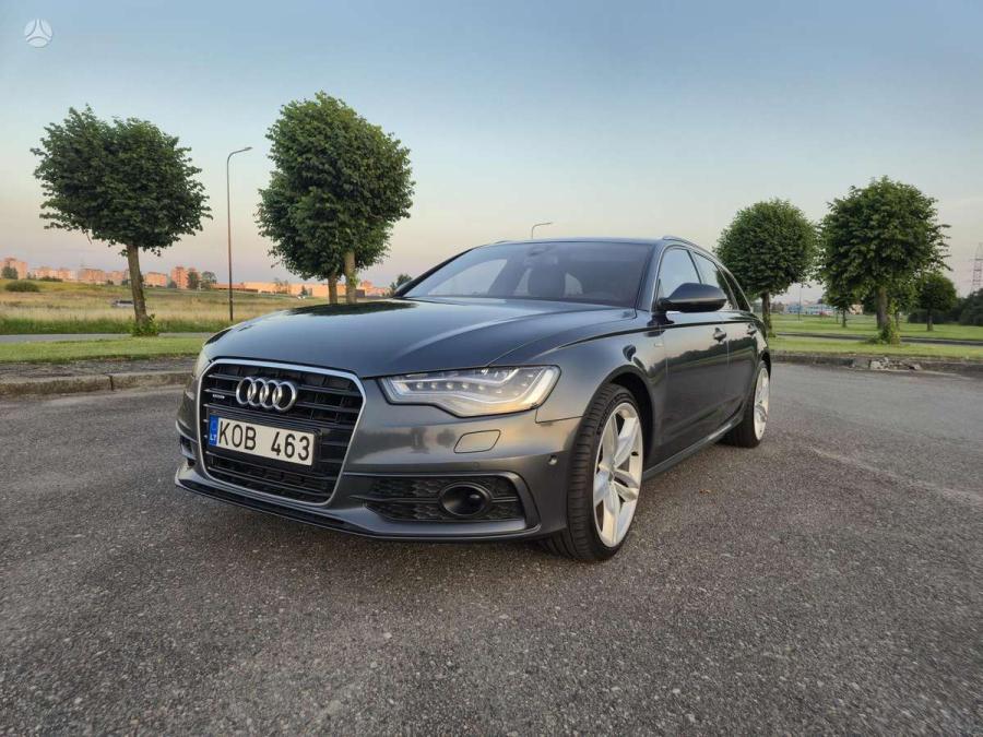 Pelēks Audi A6 2012 Kauņa, ar dzinēja tilpumu 2.97 L un nobraukumu 315 tūkst. km par 12900 €, foto 5 vietnē AUTOMOTO.COM.LV