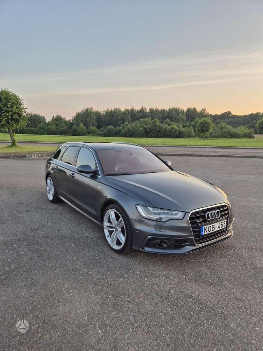 Pelēks Audi A6 2012 Kauņa, ar dzinēja tilpumu 2.97 L un nobraukumu 315 tūkst. km par 12900 €, foto 6 vietnē AUTOMOTO.COM.LV