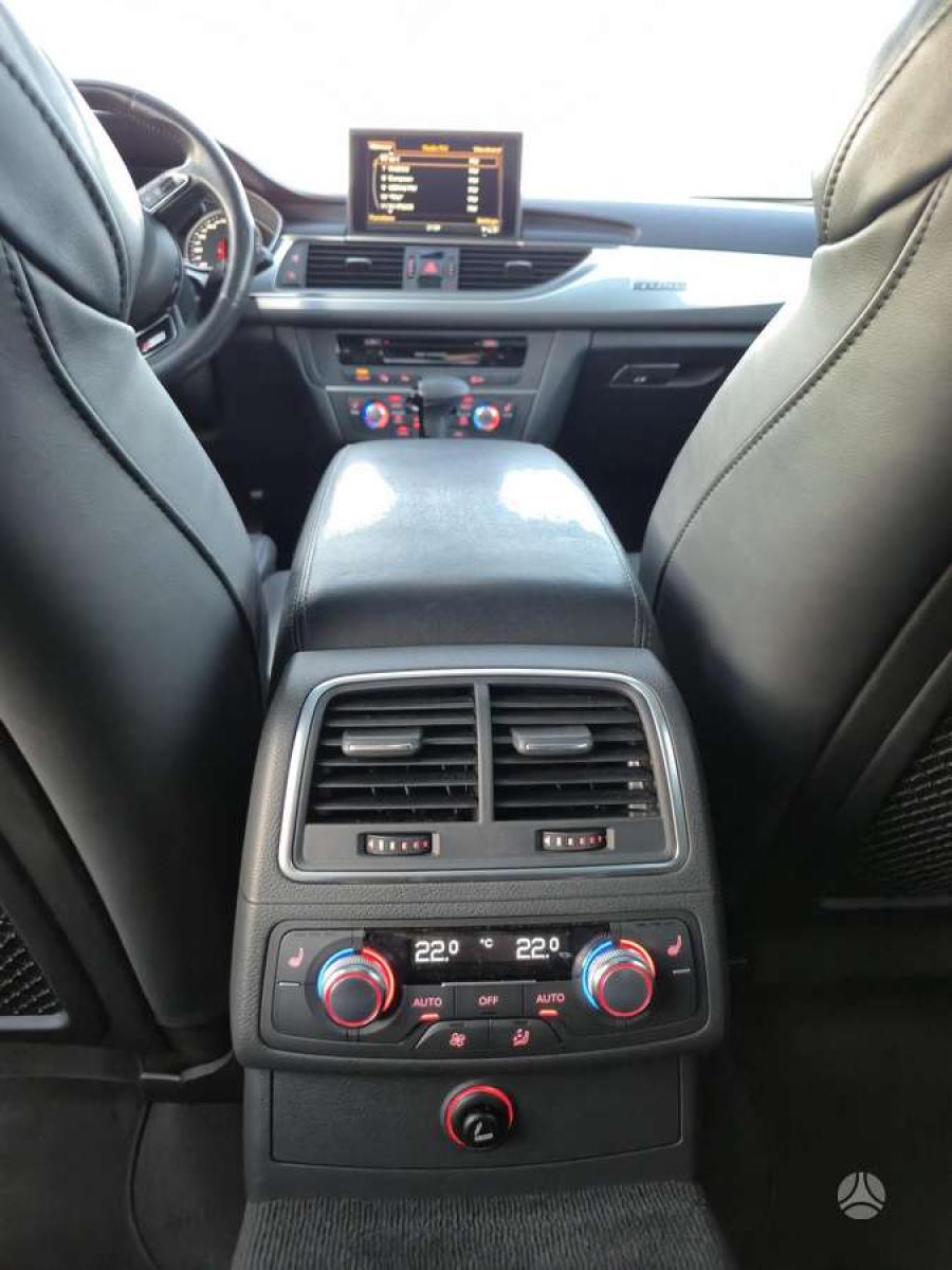 Pelēks Audi A6 2012 Kauņa, ar dzinēja tilpumu 2.97 L un nobraukumu 315 tūkst. km par 12900 €, foto 15 vietnē AUTOMOTO.COM.LV