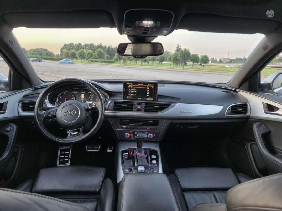 Pelēks Audi A6 2012 Kauņa, ar dzinēja tilpumu 2.97 L un nobraukumu 315 tūkst. km par 12900 €, foto 16 vietnē AUTOMOTO.COM.LV