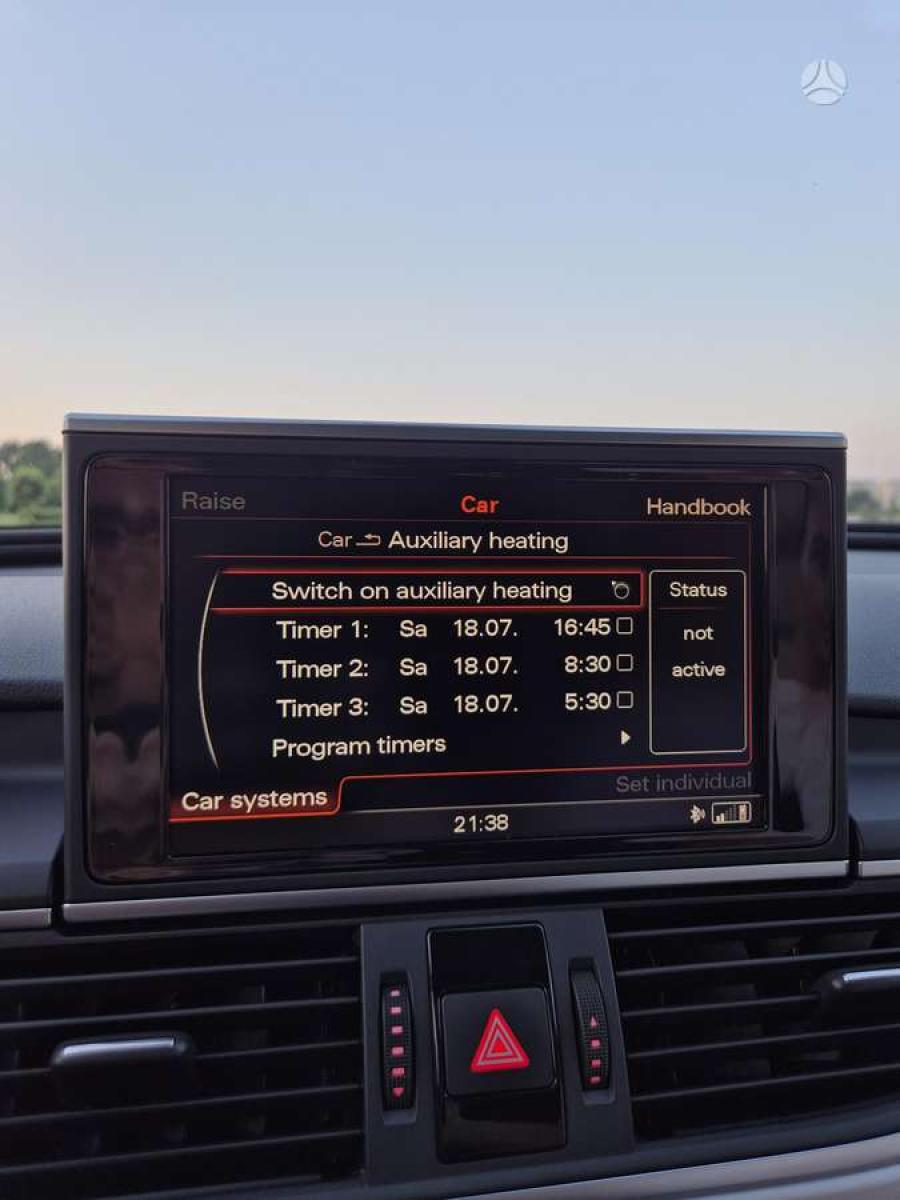 Pelēks Audi A6 2012 Kauņa, ar dzinēja tilpumu 2.97 L un nobraukumu 315 tūkst. km par 12900 €, foto 28 vietnē AUTOMOTO.COM.LV