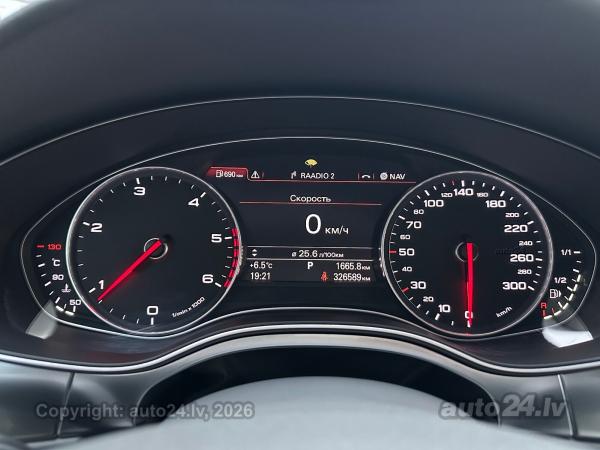 Pelēks Audi A6 2012 Narva, ar dzinēja tilpumu 3.00 L un nobraukumu 331 tūkst. km par 10500 €, foto 10 vietnē AUTOMOTO.COM.LV
