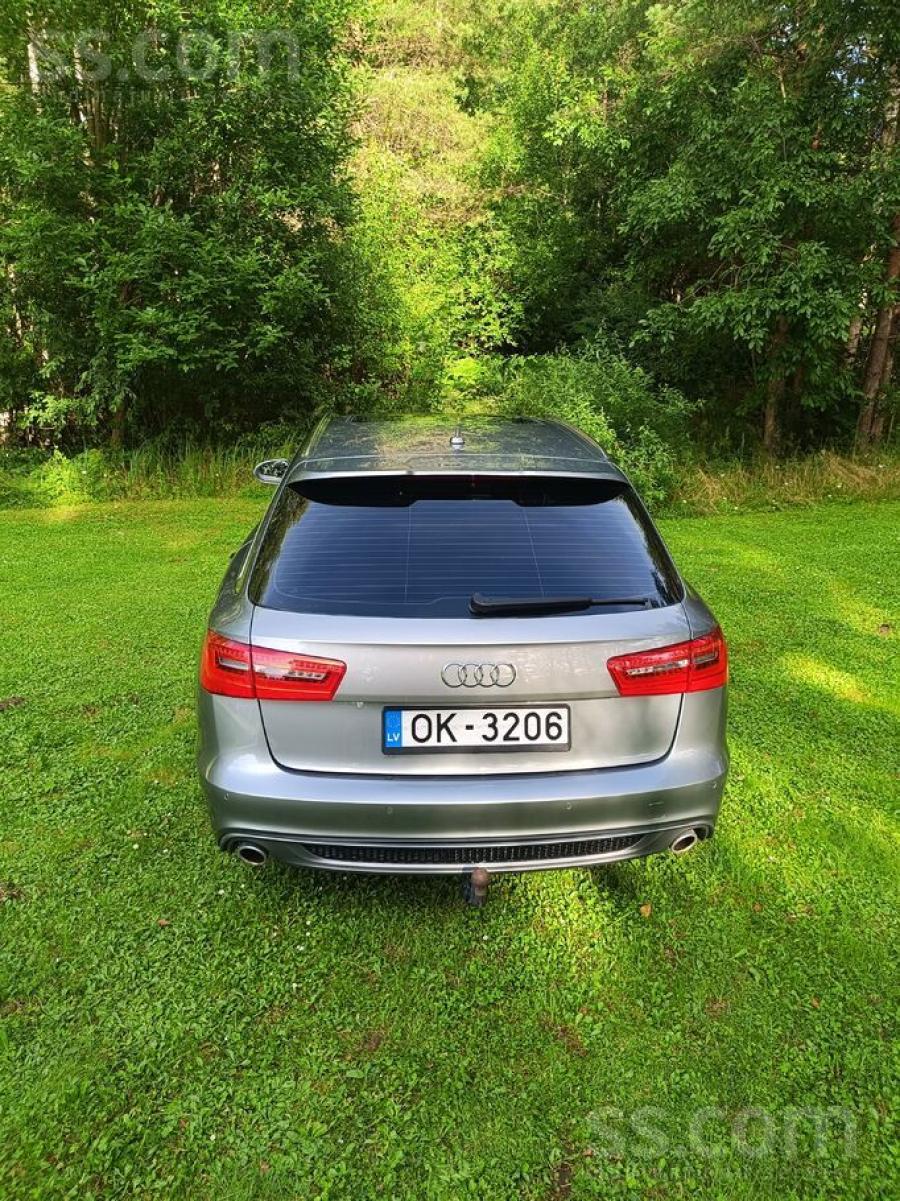 Grey Audi A6 2012 in Talsi, with an engine capacity of 3.00 L and mileage of 229 thousand km for 8200 €, photo 7 on AUTOMOTO.COM.LV