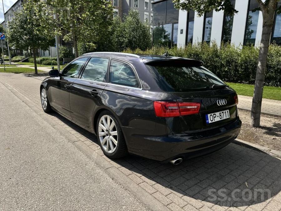 Grey Audi A6 2012 in Riga, with an engine capacity of 3.00 L and mileage of 311 thousand km for 7950 €, photo 5 on AUTOMOTO.COM.LV