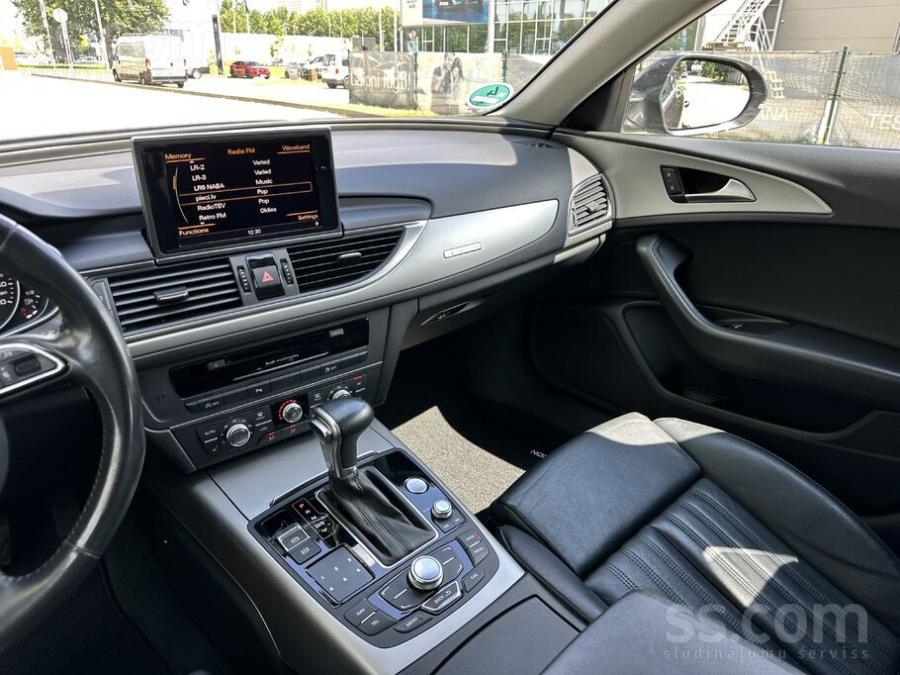 Grey Audi A6 2012 in Riga, with an engine capacity of 3.00 L and mileage of 311 thousand km for 7950 €, photo 6 on AUTOMOTO.COM.LV