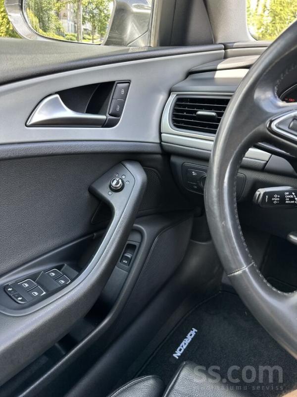 Grey Audi A6 2012 in Riga, with an engine capacity of 3.00 L and mileage of 311 thousand km for 7950 €, photo 7 on AUTOMOTO.COM.LV