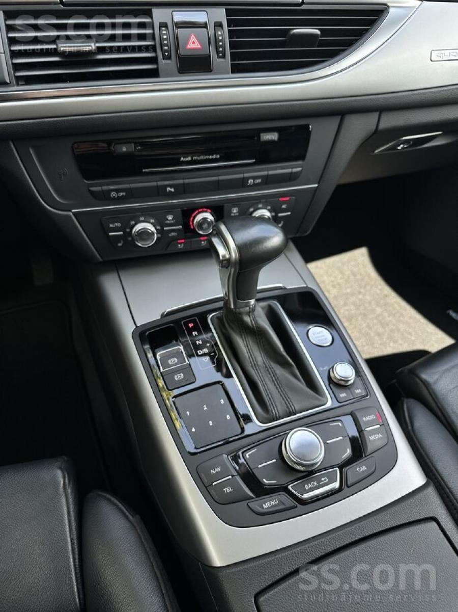 Grey Audi A6 2012 in Riga, with an engine capacity of 3.00 L and mileage of 311 thousand km for 7950 €, photo 9 on AUTOMOTO.COM.LV