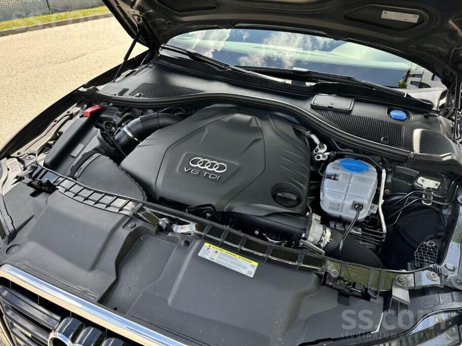Grey Audi A6 2012 in Riga, with an engine capacity of 3.00 L and mileage of 311 thousand km for 7950 €, photo 15 on AUTOMOTO.COM.LV
