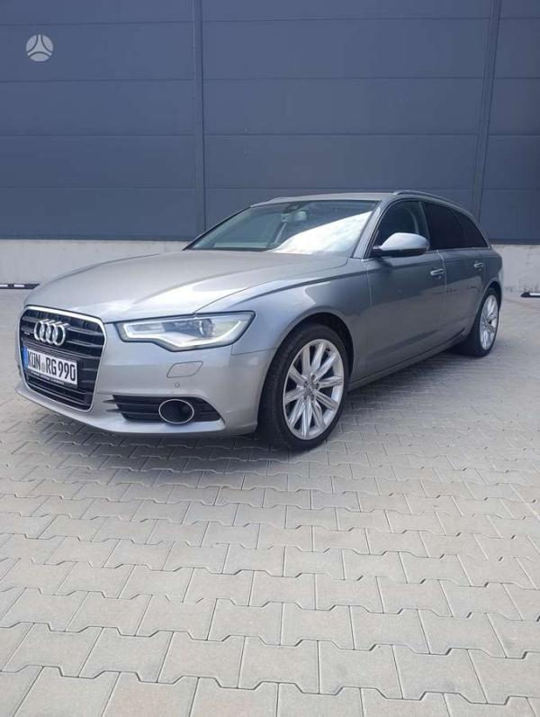 Pelēks Audi A6 2012 Šauļi, ar dzinēja tilpumu 2.97 L un nobraukumu 319 tūkst. km par 9500 €, foto 1 vietnē AUTOMOTO.COM.LV