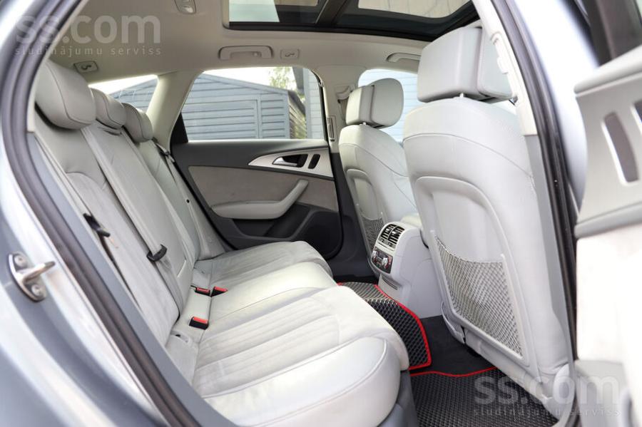 Grey Audi A6 2012 in Tukums, with an engine capacity of 3.00 L and mileage of 325 thousand km for 8500 €, photo 18 on AUTOMOTO.COM.LV