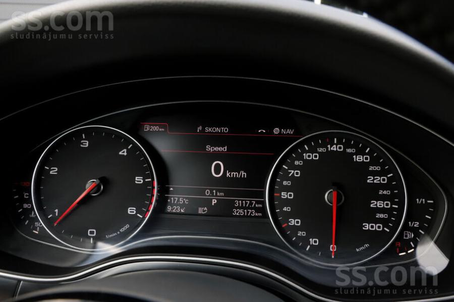 Grey Audi A6 2012 in Tukums, with an engine capacity of 3.00 L and mileage of 325 thousand km for 8500 €, photo 24 on AUTOMOTO.COM.LV