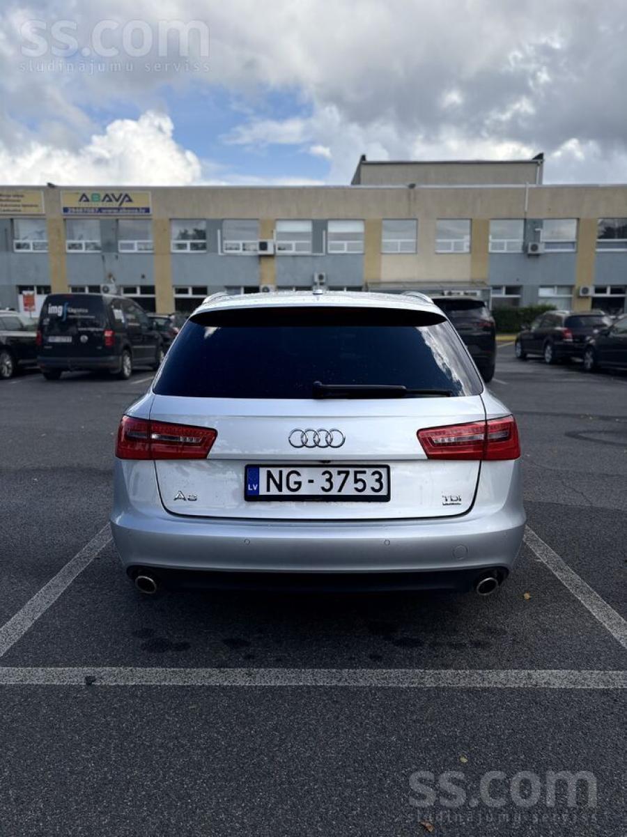 Grey Audi A6 2012 in Riga, with an engine capacity of 3.00 L and mileage of 251 thousand km for 11990 €, photo 3 on AUTOMOTO.COM.LV