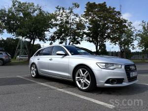 Grey Audi A6 2012 in Riga, with an engine capacity of 3.00 L and mileage of 251 thousand km for 11990 €, photo 5 on AUTOMOTO.COM.LV