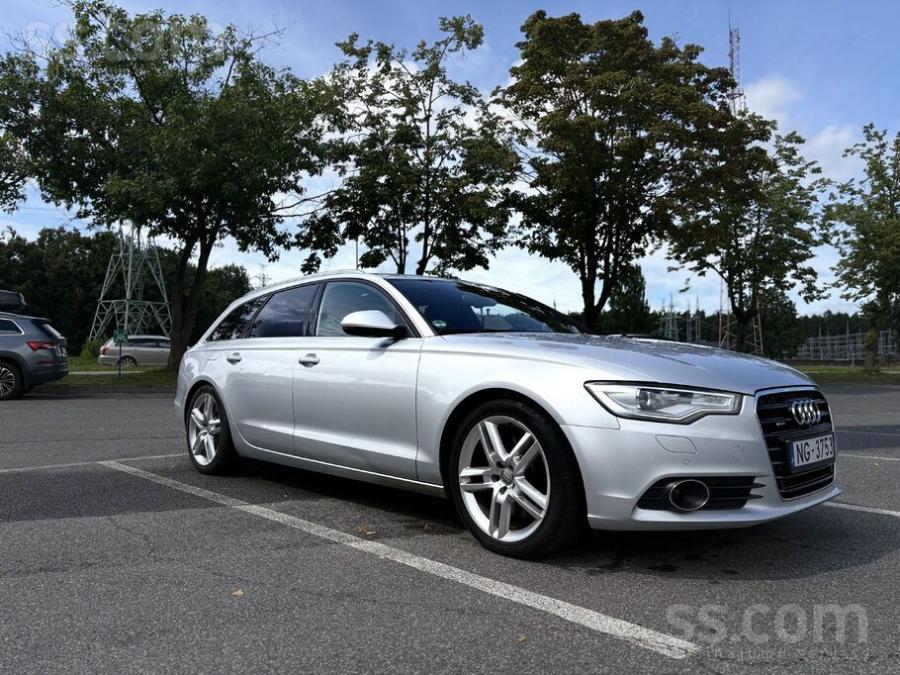 Grey Audi A6 2012 in Riga, with an engine capacity of 3.00 L and mileage of 251 thousand km for 11990 €, photo 5 on AUTOMOTO.COM.LV