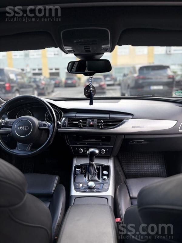 Grey Audi A6 2012 in Riga, with an engine capacity of 3.00 L and mileage of 251 thousand km for 11990 €, photo 7 on AUTOMOTO.COM.LV