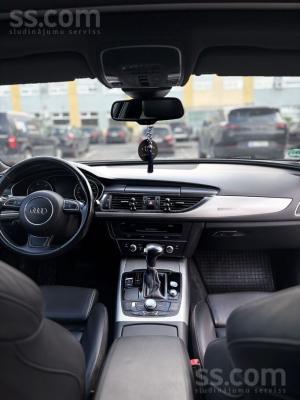 Grey Audi A6 2012 in Riga, with an engine capacity of 3.00 L and mileage of 251 thousand km for 11990 €, photo 8 on AUTOMOTO.COM.LV