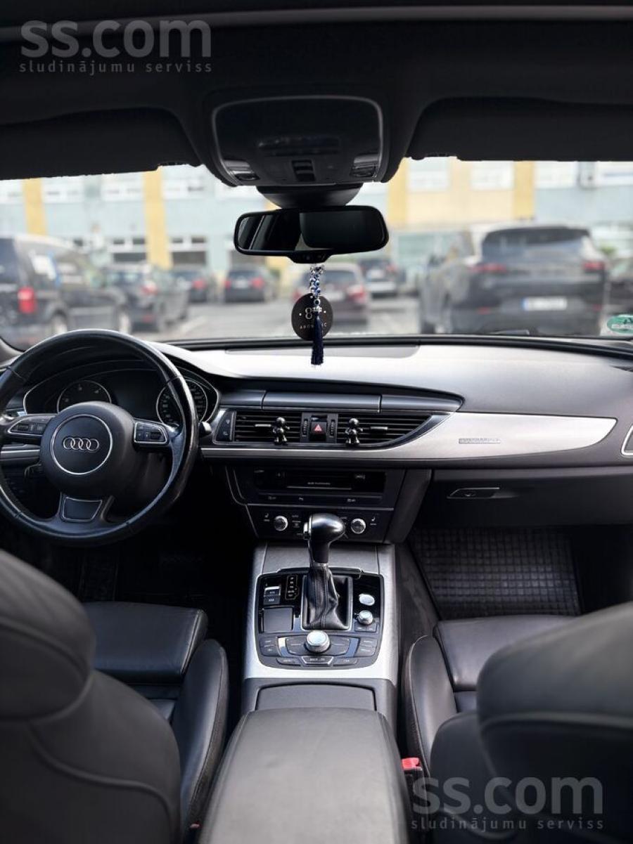 Grey Audi A6 2012 in Riga, with an engine capacity of 3.00 L and mileage of 251 thousand km for 11990 €, photo 8 on AUTOMOTO.COM.LV