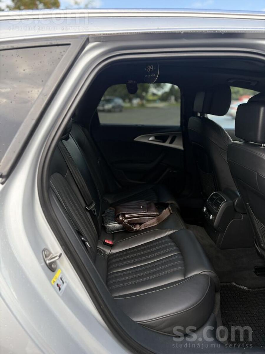 Grey Audi A6 2012 in Riga, with an engine capacity of 3.00 L and mileage of 251 thousand km for 11990 €, photo 10 on AUTOMOTO.COM.LV