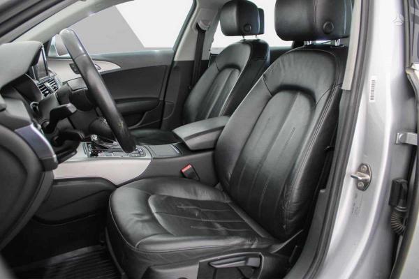 Grey Audi A6 2012 in Kaunas, with an engine capacity of 3.00 L and mileage of 251 thousand km for 8990 €, photo 9 on AUTOMOTO.COM.LV