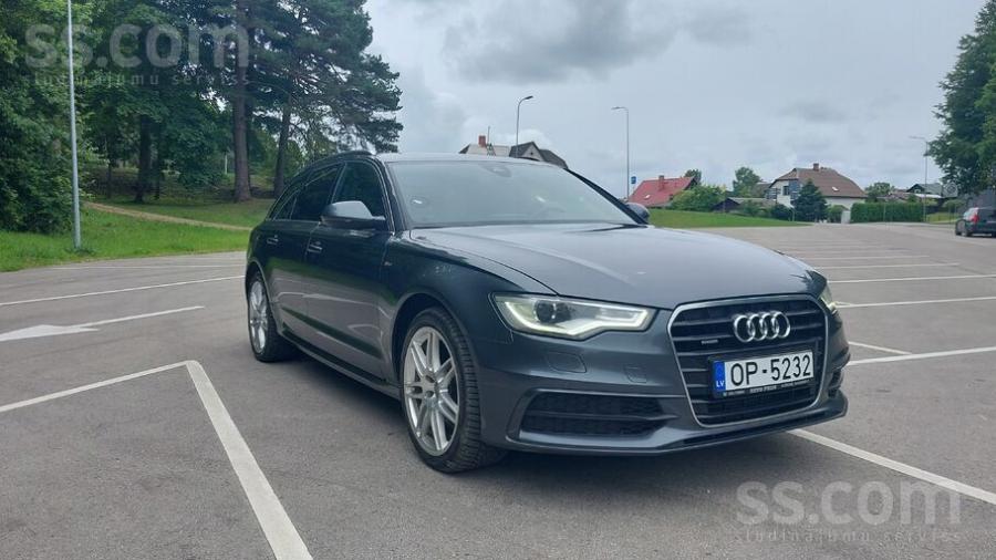 Grey Audi A6 2012 in Aluksne, with an engine capacity of 3.00 L and mileage of 0 thousand km for 7750 €, photo 3 on AUTOMOTO.COM.LV