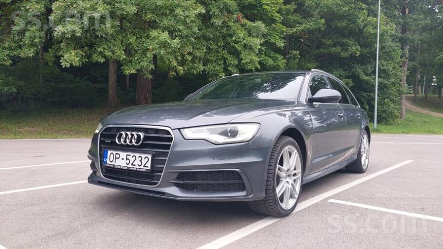 Grey Audi A6 2012 in Aluksne, with an engine capacity of 3.00 L and mileage of 0 thousand km for 7750 €, photo 4 on AUTOMOTO.COM.LV