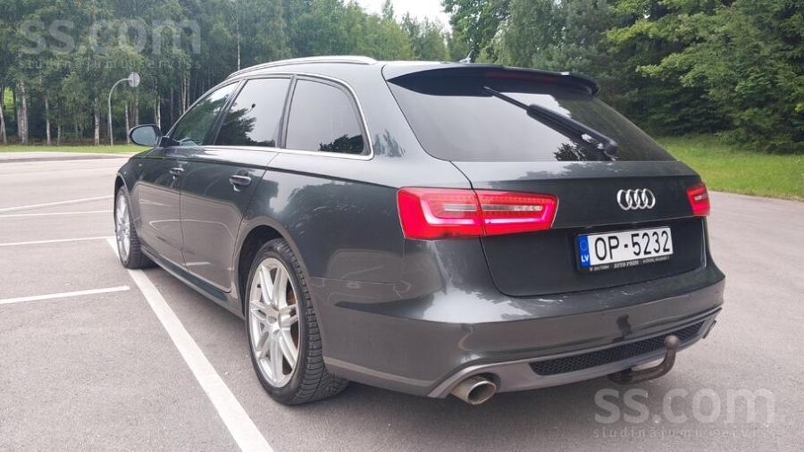 Grey Audi A6 2012 in Aluksne, with an engine capacity of 3.00 L and mileage of 0 thousand km for 7750 €, photo 13 on AUTOMOTO.COM.LV