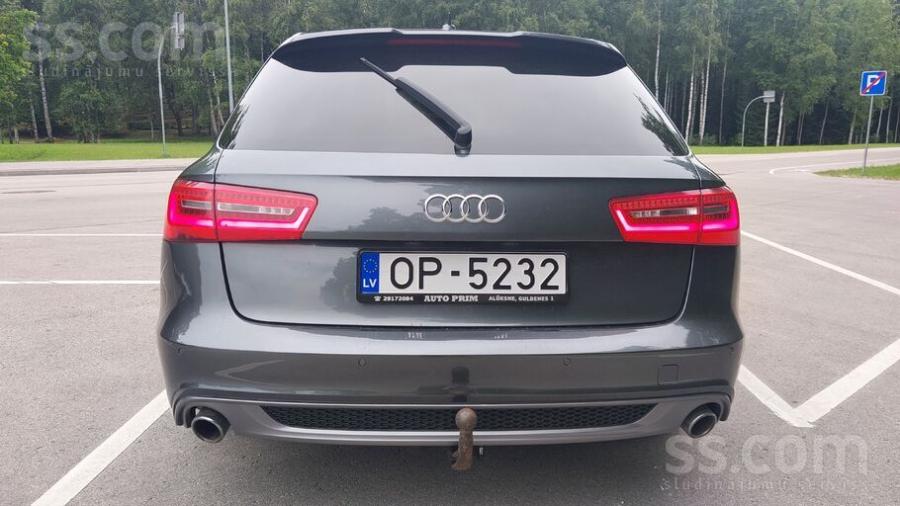 Grey Audi A6 2012 in Aluksne, with an engine capacity of 3.00 L and mileage of 0 thousand km for 7750 €, photo 15 on AUTOMOTO.COM.LV