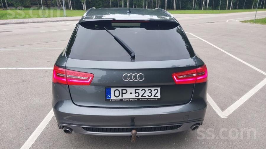 Grey Audi A6 2012 in Aluksne, with an engine capacity of 3.00 L and mileage of 0 thousand km for 7750 €, photo 16 on AUTOMOTO.COM.LV