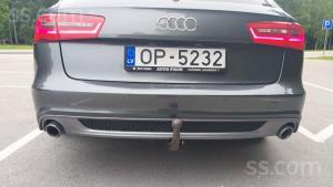Grey Audi A6 2012 in Aluksne, with an engine capacity of 3.00 L and mileage of 0 thousand km for 7750 €, photo 18 on AUTOMOTO.COM.LV