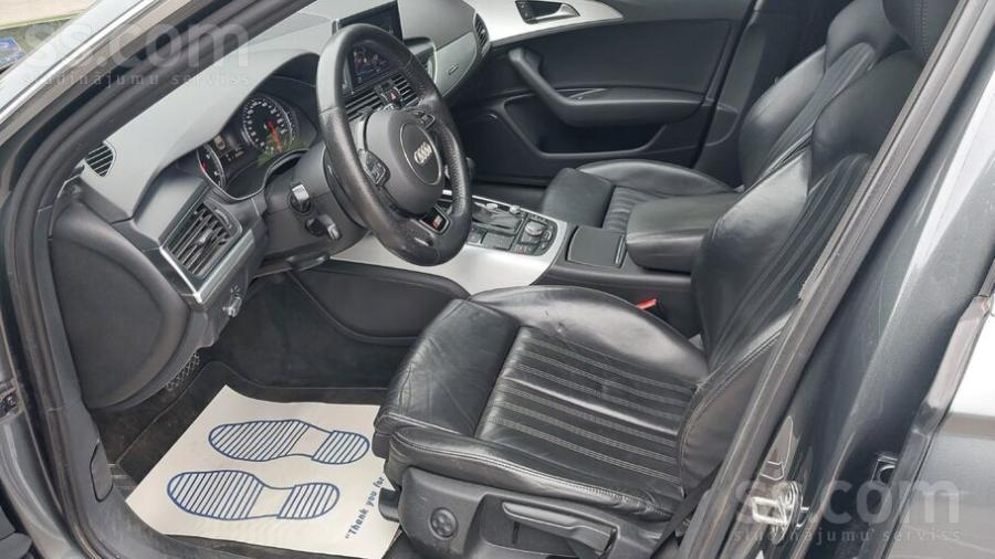 Grey Audi A6 2012 in Aluksne, with an engine capacity of 3.00 L and mileage of 0 thousand km for 7750 €, photo 23 on AUTOMOTO.COM.LV