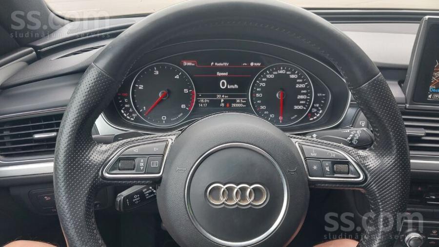 Grey Audi A6 2012 in Aluksne, with an engine capacity of 3.00 L and mileage of 0 thousand km for 7750 €, photo 25 on AUTOMOTO.COM.LV