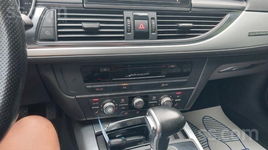 Grey Audi A6 2012 in Aluksne, with an engine capacity of 3.00 L and mileage of 0 thousand km for 7750 €, photo 27 on AUTOMOTO.COM.LV