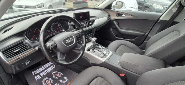 Grey Audi A6 2012 in Kaunas, with an engine capacity of 1.97 L and mileage of 310 thousand km for 7550 €, photo 6 on AUTOMOTO.COM.LV