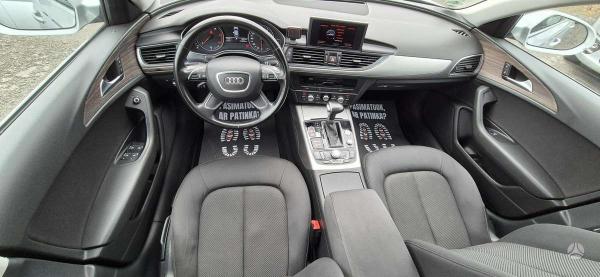Grey Audi A6 2012 in Kaunas, with an engine capacity of 1.97 L and mileage of 310 thousand km for 7550 €, photo 7 on AUTOMOTO.COM.LV