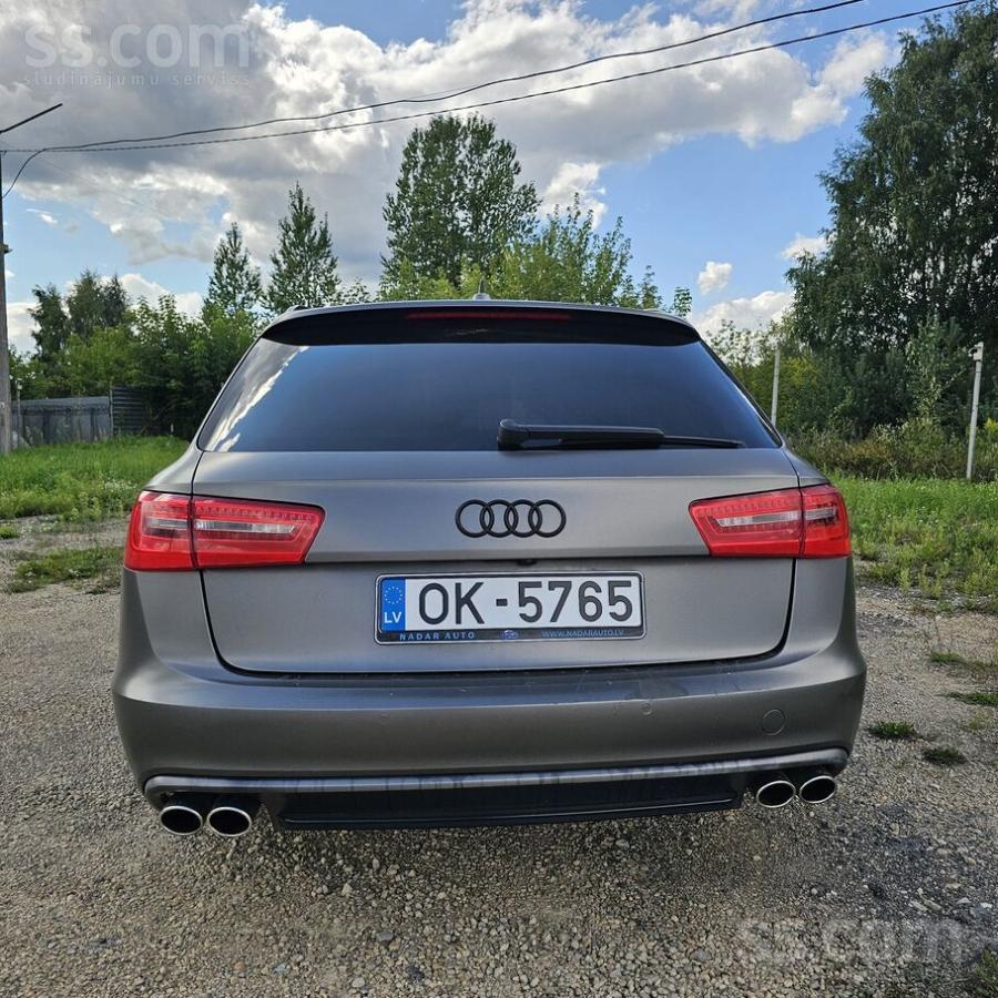 Pelēks Audi A6 2012 Rīga, ar dzinēja tilpumu 3.00 L un nobraukumu 249 tūkst. km par 9450 €, foto 6 vietnē AUTOMOTO.COM.LV