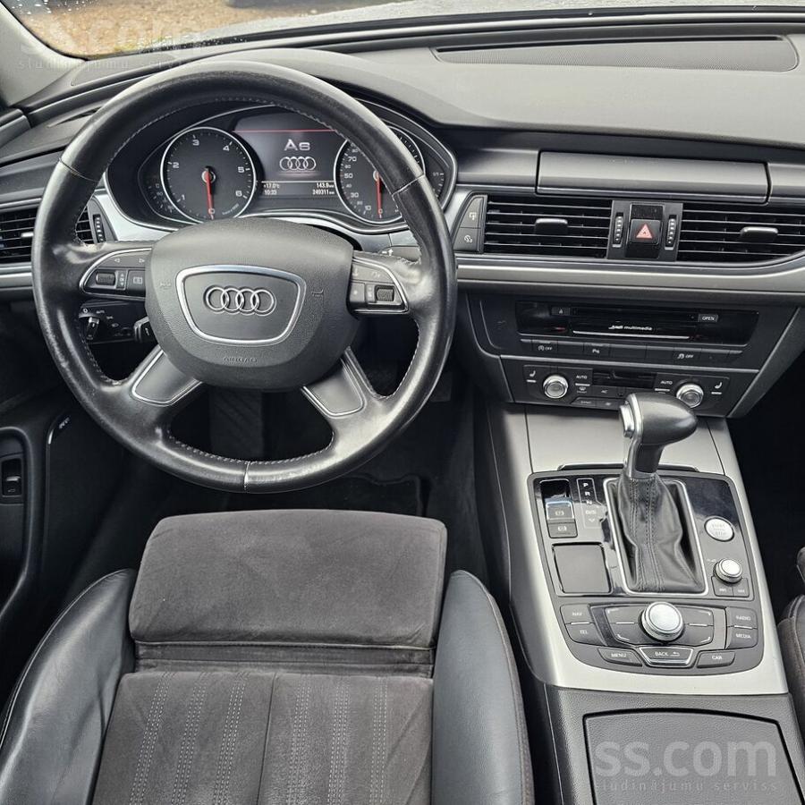 Pelēks Audi A6 2012 Rīga, ar dzinēja tilpumu 3.00 L un nobraukumu 249 tūkst. km par 9450 €, foto 18 vietnē AUTOMOTO.COM.LV